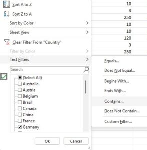 How to filter in Excel - Select Distinct Limited