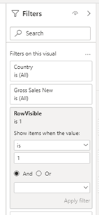 Advanced Top N Filter Power BI - Select Distinct Limited
