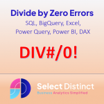 Divide by Zero Errors - Select Distinct Limited