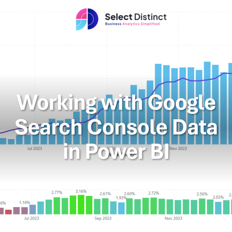 Using Google Search Console Data in Power BI