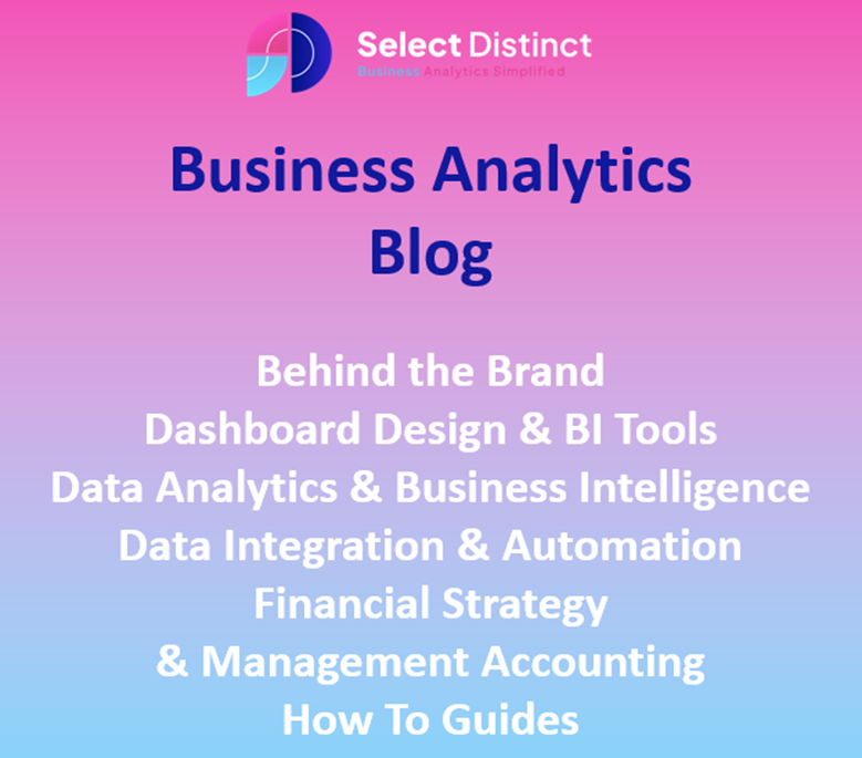 Business Analytics Blog - Select Distinct